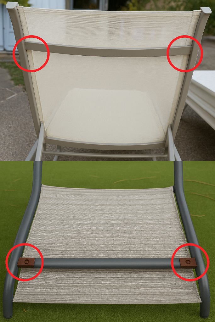 Chair 2 Piece Sling - American Slings and Patio Supplies